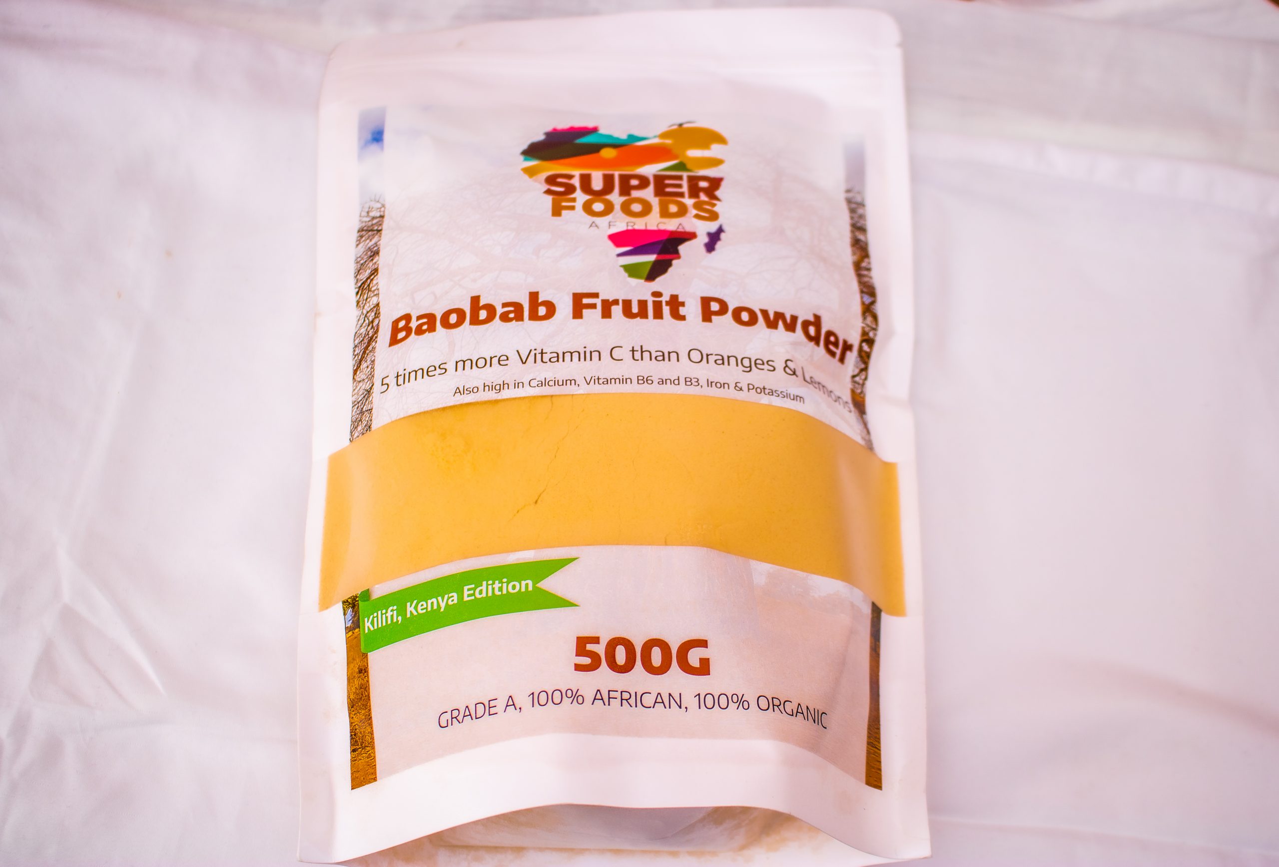 Baobab Powder (500g) | Superfoods Africa